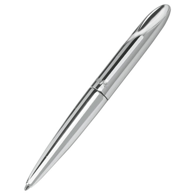 Engraved Silver Plated Small Twist Ballpoint Pen with Case - Business ...