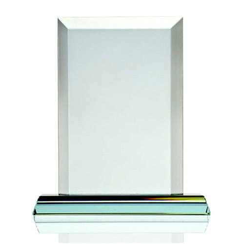 Engraved Jade Glass Rectangle Awards Plaque - Business Gifts Express